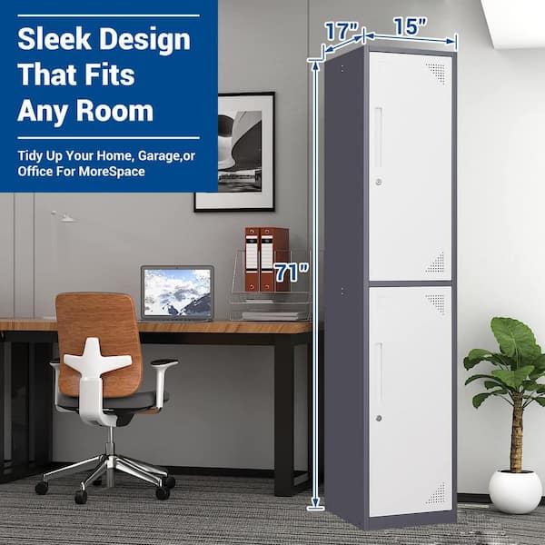 Metal locker desk store