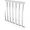 RDI Original Rail 6 ft. x 36 in. White Vinyl Turned Baluster Level Rail ...