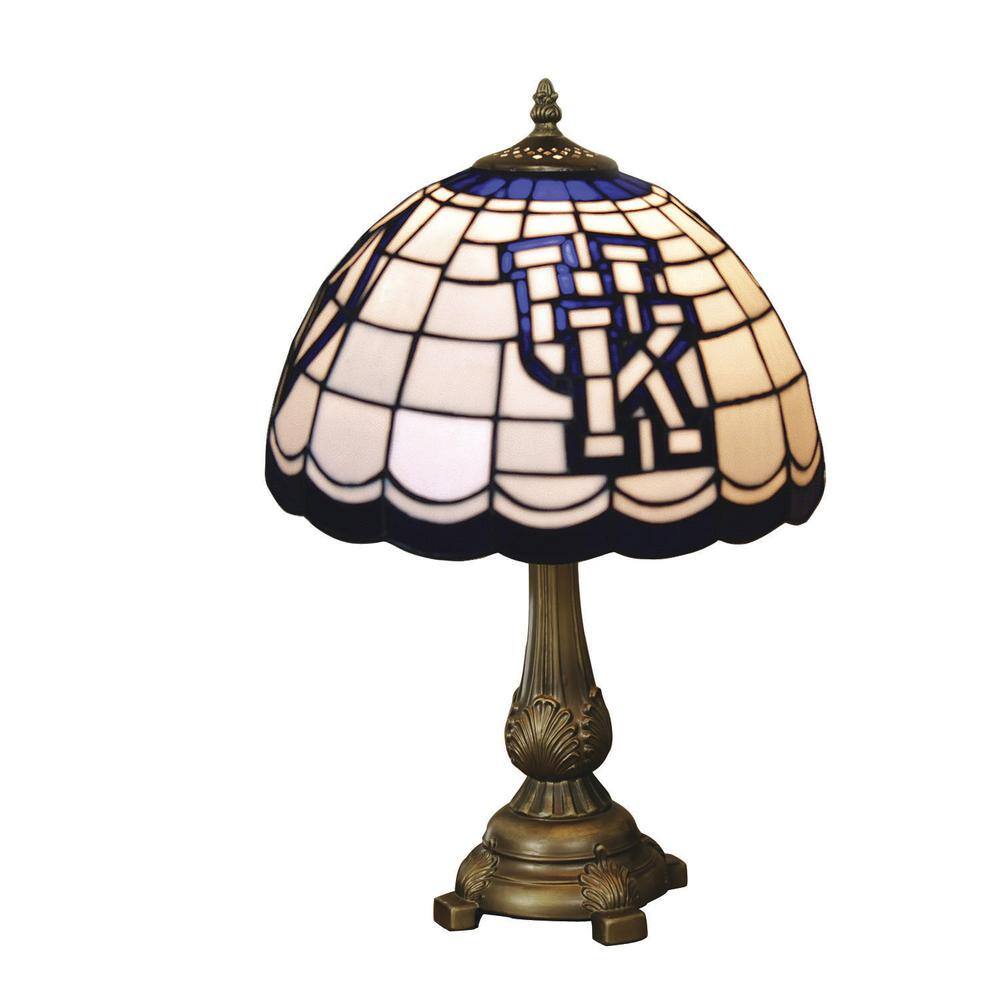 The Memory Company NCAA 19.5 in. Antique Bronze Tiffany Table Lamp ...