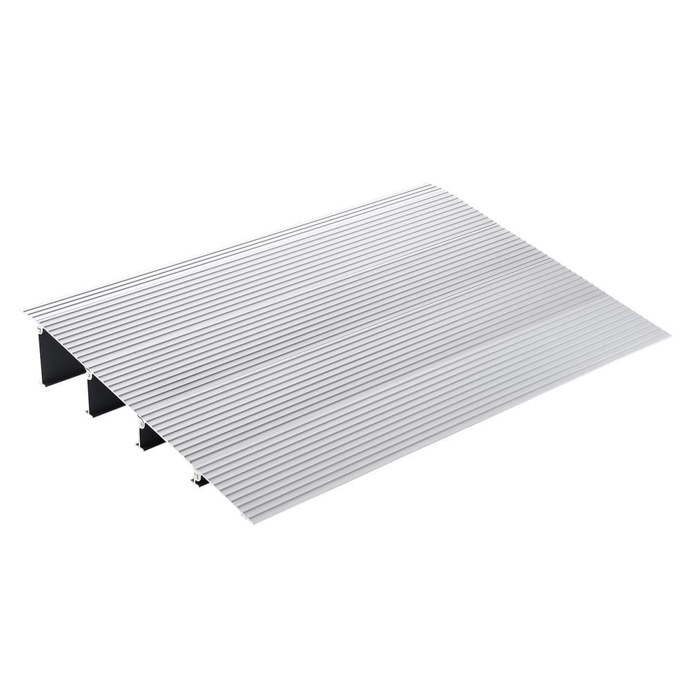 SKYSHALO Door Threshold Ramp 4 in. Rise Door Ramp for Wheelchairs ...