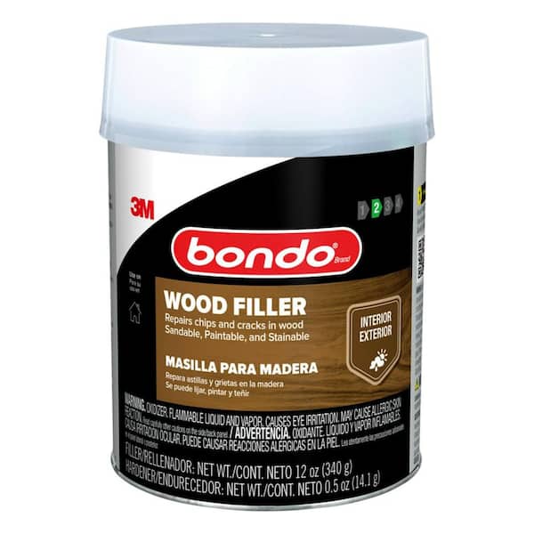 Bondo 12 oz. Wood Filler 30081 - The Home Depot