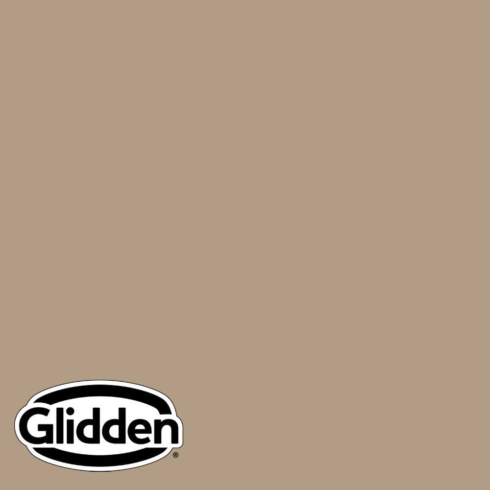 Glidden Essentials 5 gal. PPG1077-4 Weathered Wood Flat Exterior Paint ...