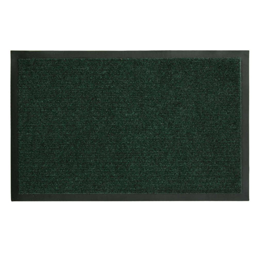 FANMATS Southern Oaks Dual Rib Mat Green 18 in. x 28 in. 27393 - The ...