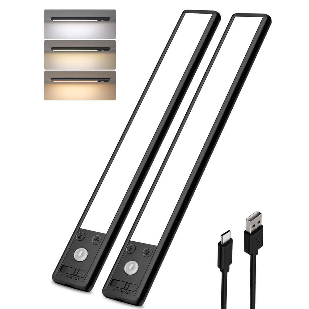 EZVALO 1.65 in. Wireless USB Charging White Integrated LED Linkable ...