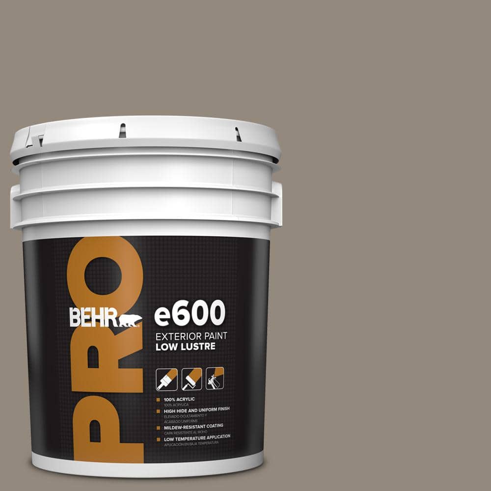 BEHR PRO 5 gal. #MQ2-57 Art District Low Luster Exterior Paint PR62305 ...