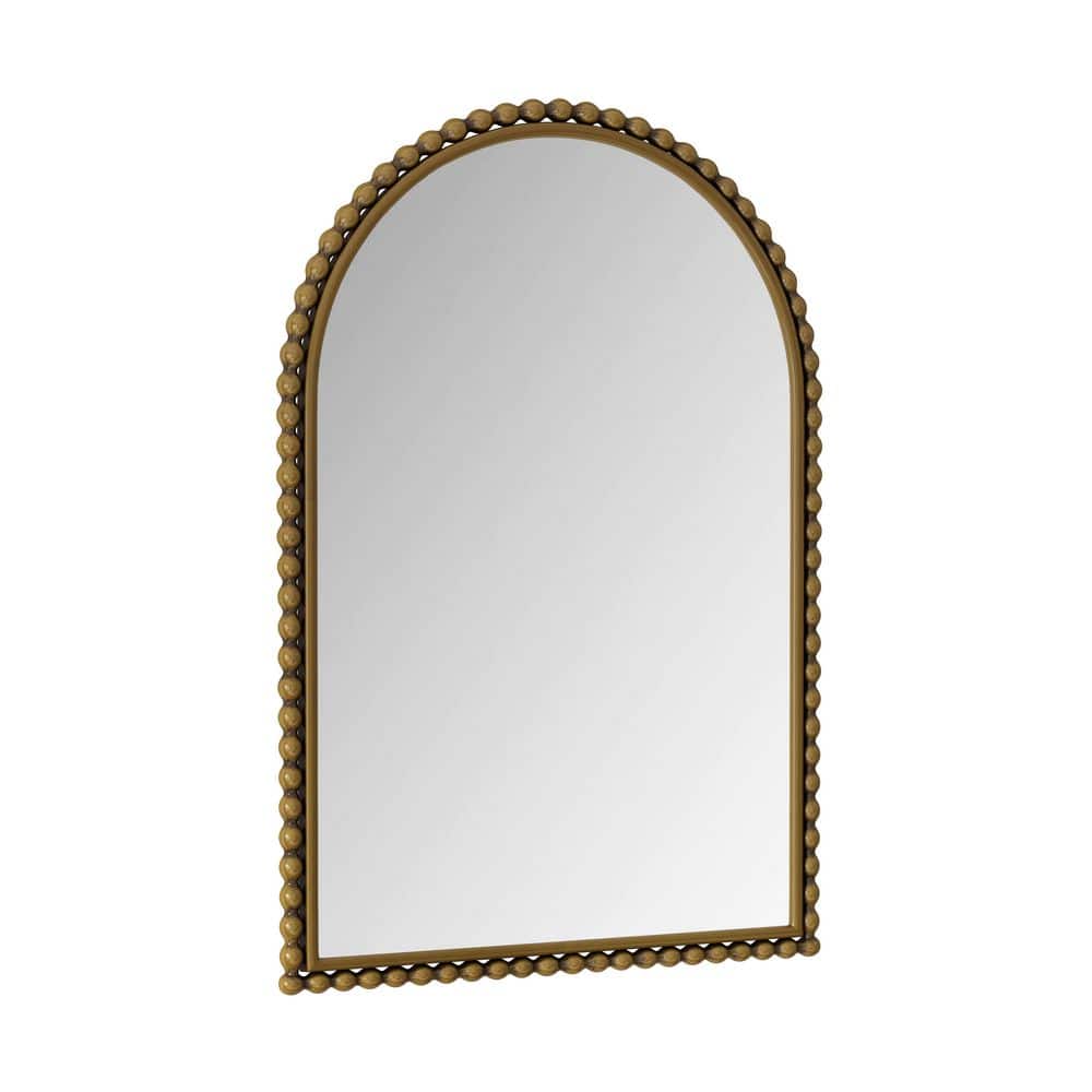 Banbury 24 in. W x 36 in. H Arch FramedTilt Wall Bathroom Vanity Mirror ...