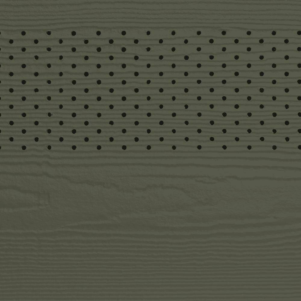 James Hardie Magnolia Home Hardie Soffit HZ10 16 in. x 144 in. Peppery ...