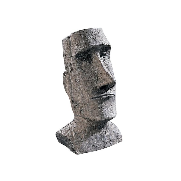 Design Toscano 9 in. H Easter Island Ahu Akivi Moai Monolith Statue ...