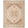 SAFAVIEH Royalty Beige/Sage 8 ft. x 10 ft. Border Area Rug ROY700B-8 ...