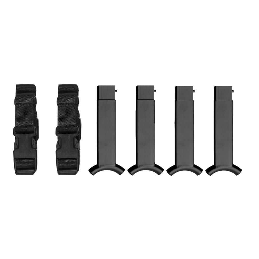 Disc-O-Bed Large/Extra Large Black Stack Adapter Kit 45501KIT - The ...