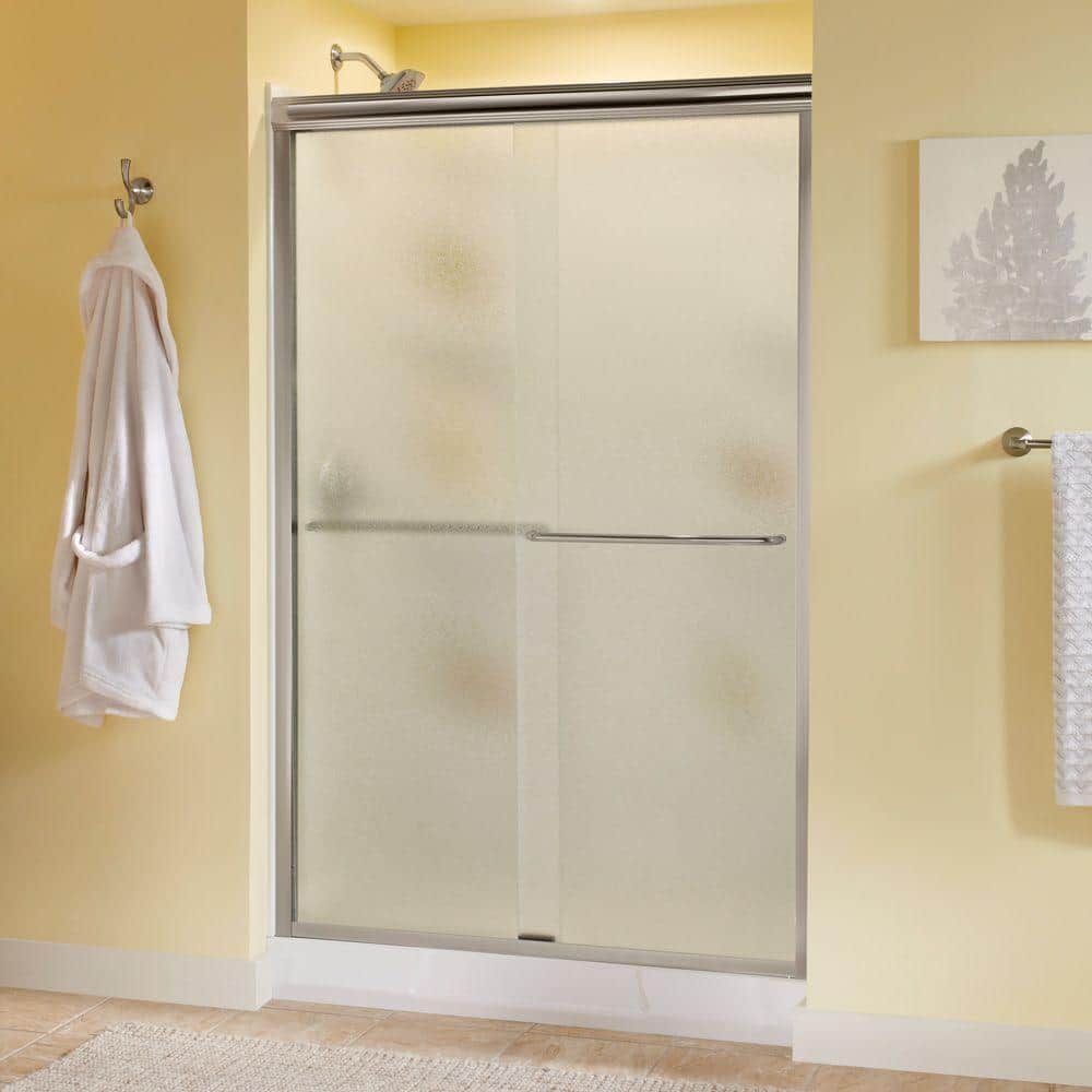 Delta Simplicity 47-3/8 in. x 70 in. Bypass Sliding Shower Door in ...