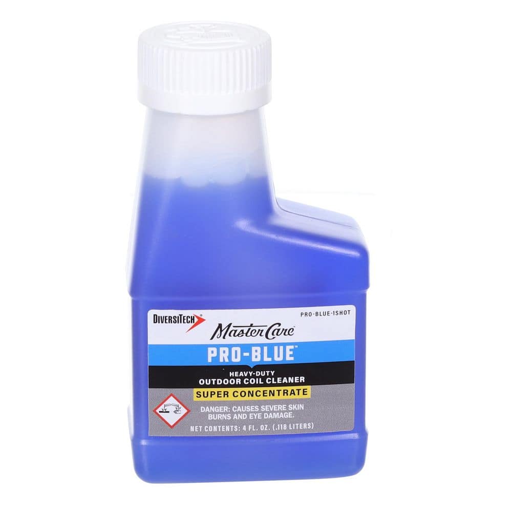 Diversitech 4 oz. 1-Shot Concentrate Makes 1 Gal. Pro-Blue Coil Cleaner ...