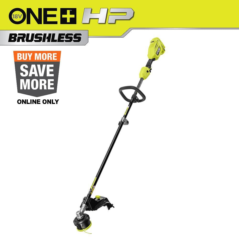 RYOBI ONE+ HP 18V Brushless Whisper Series 15 in. Cordless Attachment ...