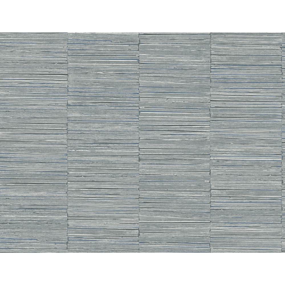 A-Street Prints Hilton Blue Marbled Paper Wallpaper Sample 2988 ...