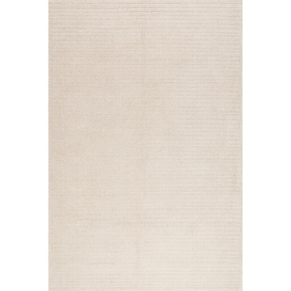 RUGS USA Southwest Striped Wool Beige 3 ft. x 5 ft. Indoor/Outdoor ...