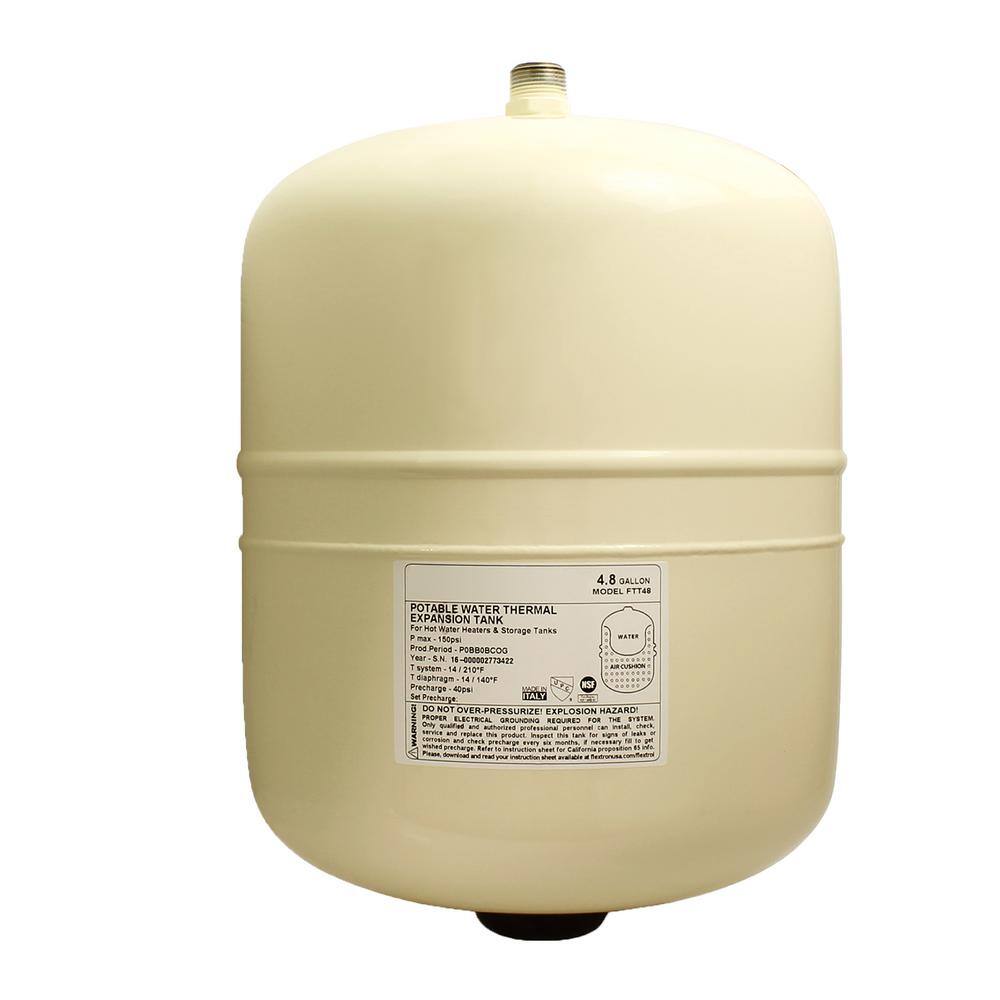 The Plumber's Choice 4.8 Gal. Thermal Expansion Tank for Potable Water ...