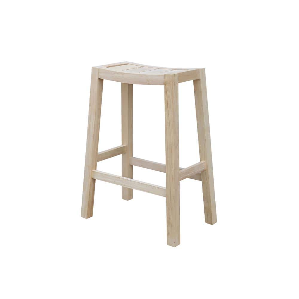 International Concepts Ranch 30 in. Unfinished Bar Stool S-930 - The ...