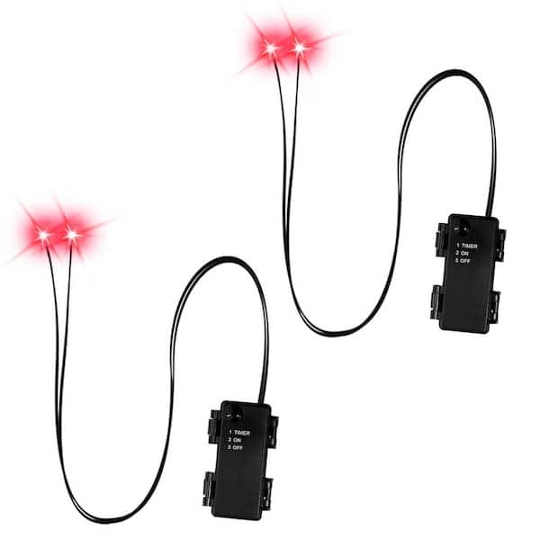 Augbeer Halloween LED Glowing Eyes with Timer and Multi-Use Design for ...