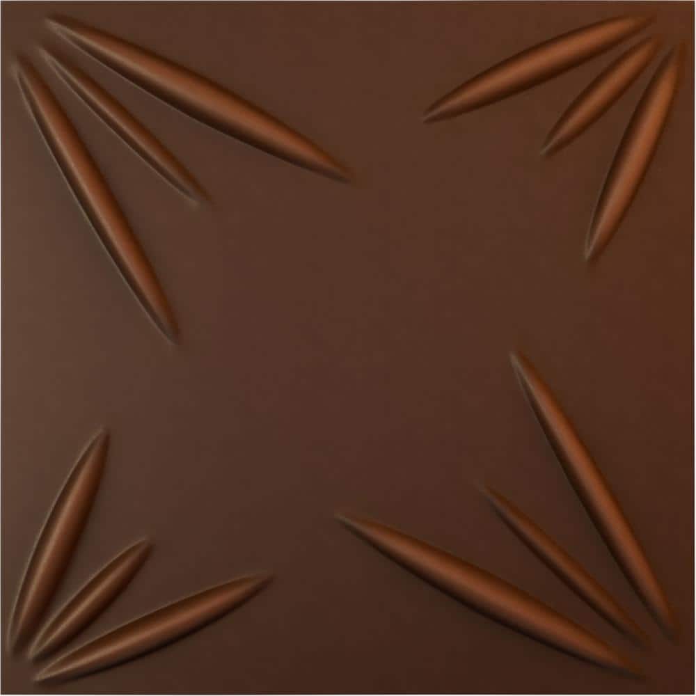 Ekena Millwork 19 5/8 in. x 19 5/8 in. Inula EnduraWall Decorative 3D ...