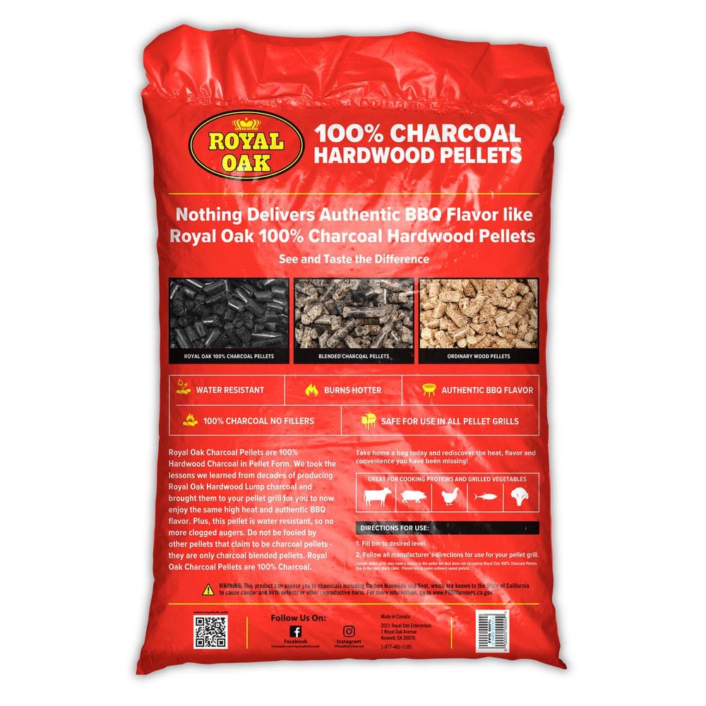 20 lbs. 100% Charcoal Hardwood Pellets Best Deals and Price History at ...