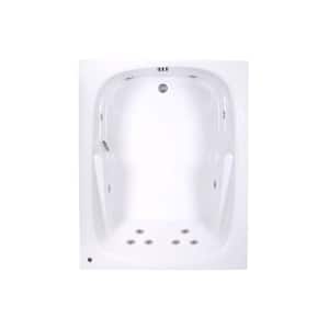 American Standard EverClean 60 in. x 36 in. Rectangular Acrylic Drop-In ...