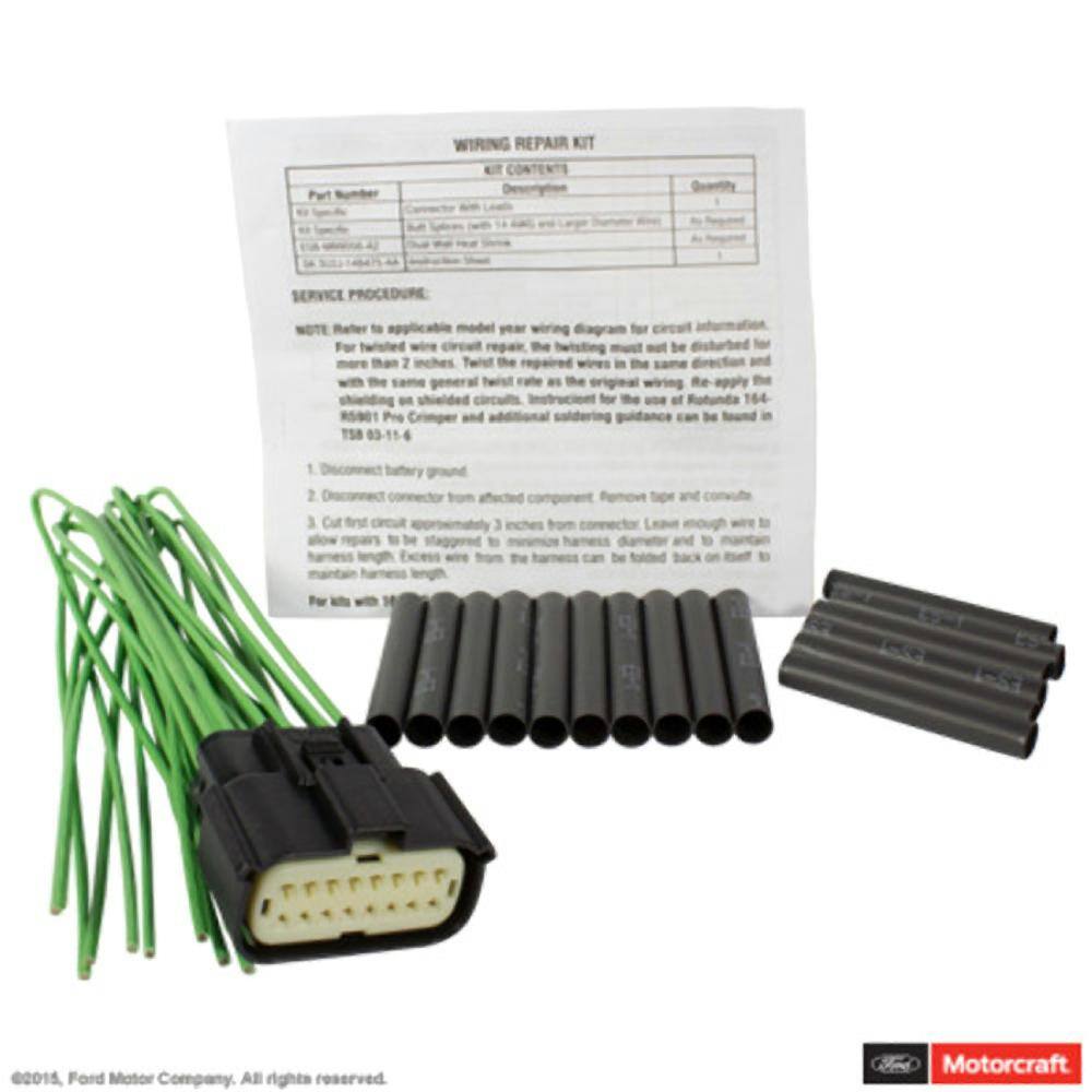 Motorcraft Headlight High / Low Beam Lamp Connector WPT-1279 - The Home ...