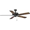 Progress Lighting AirPro Builder Fan 52 in. Indoor Antique Bronze ...