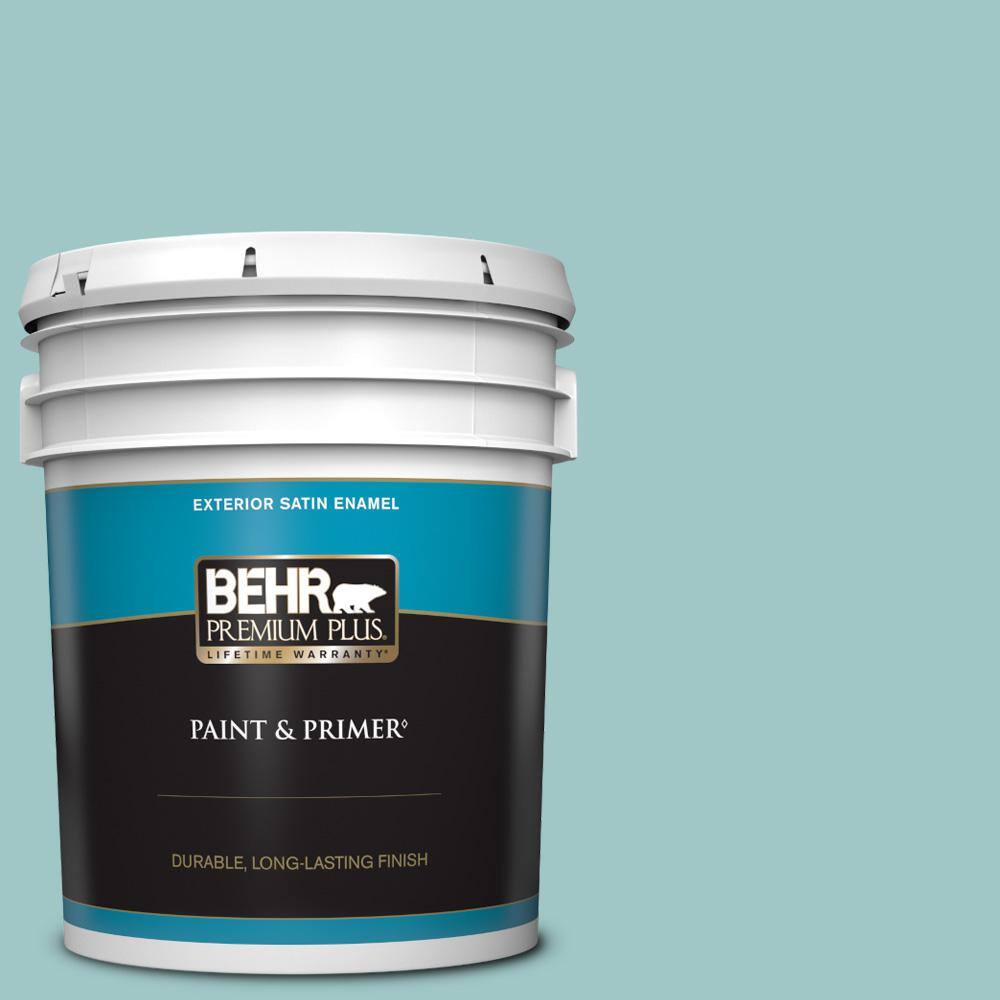 BEHR PREMIUM PLUS 5 gal. Home Decorators Collection #HDC-SP16-08 Blue ...