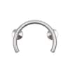 Grabcessories 2-in-1 13.25 in. x 1.25 in. Shower and Tub Grab Ring with ...