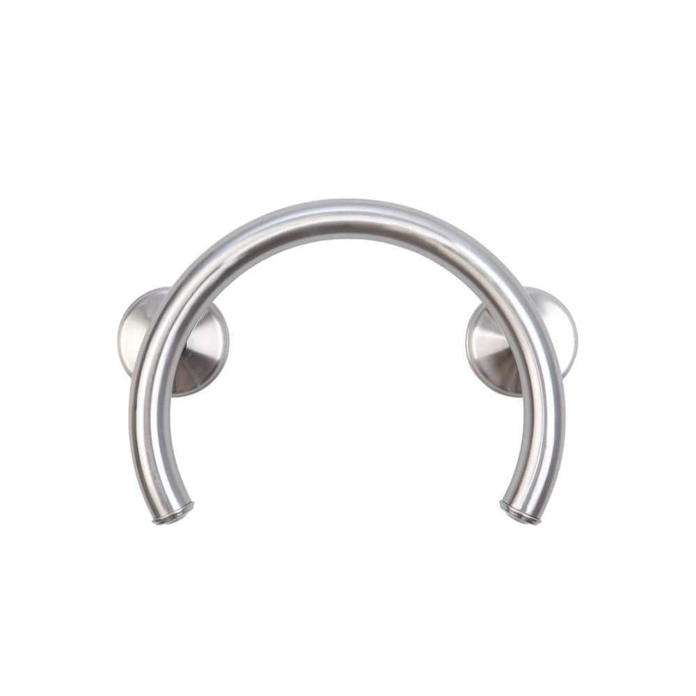 Grabcessories 2-in-1 13.25 in. x 1.25 in. Shower and Tub Grab Ring with ...
