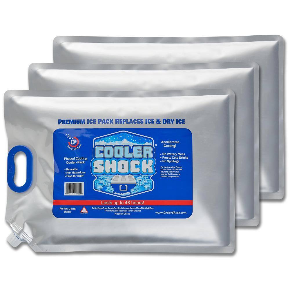 Angel Sar Cooler Size Reusable Long Lasting Cold Freezer Ice Packs with ...