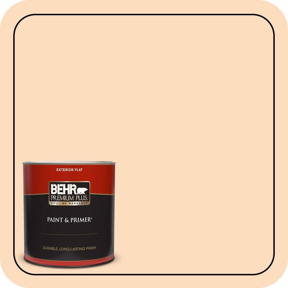 BEHR PREMIUM PLUS 1 Qt. #M230-3 Mystic Opal Flat Exterior Paint ...