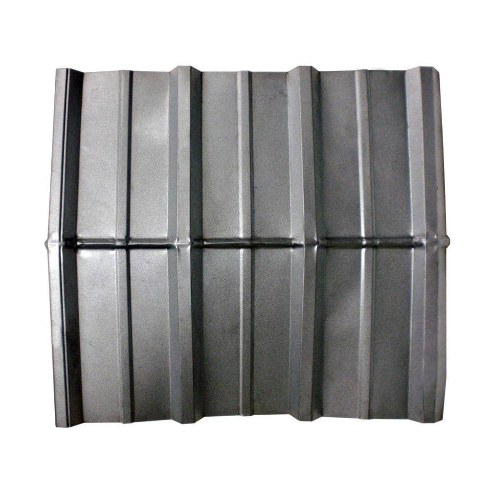 3 ft. Galvalum Industrial Ridge Cap Metal Roof Panel 20-320-910 - The ...