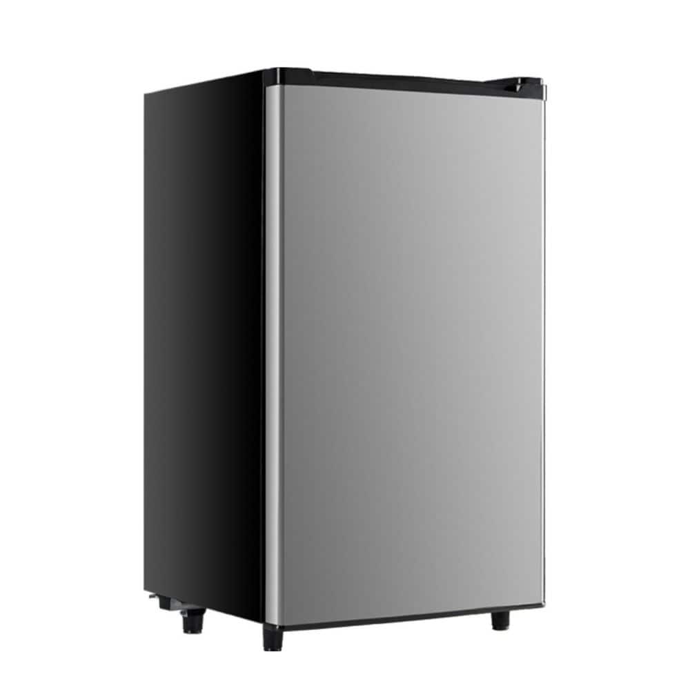 Relyblo 3.2 cu. ft. Manual Push Button Defrost Mini Upright Freezer in ...