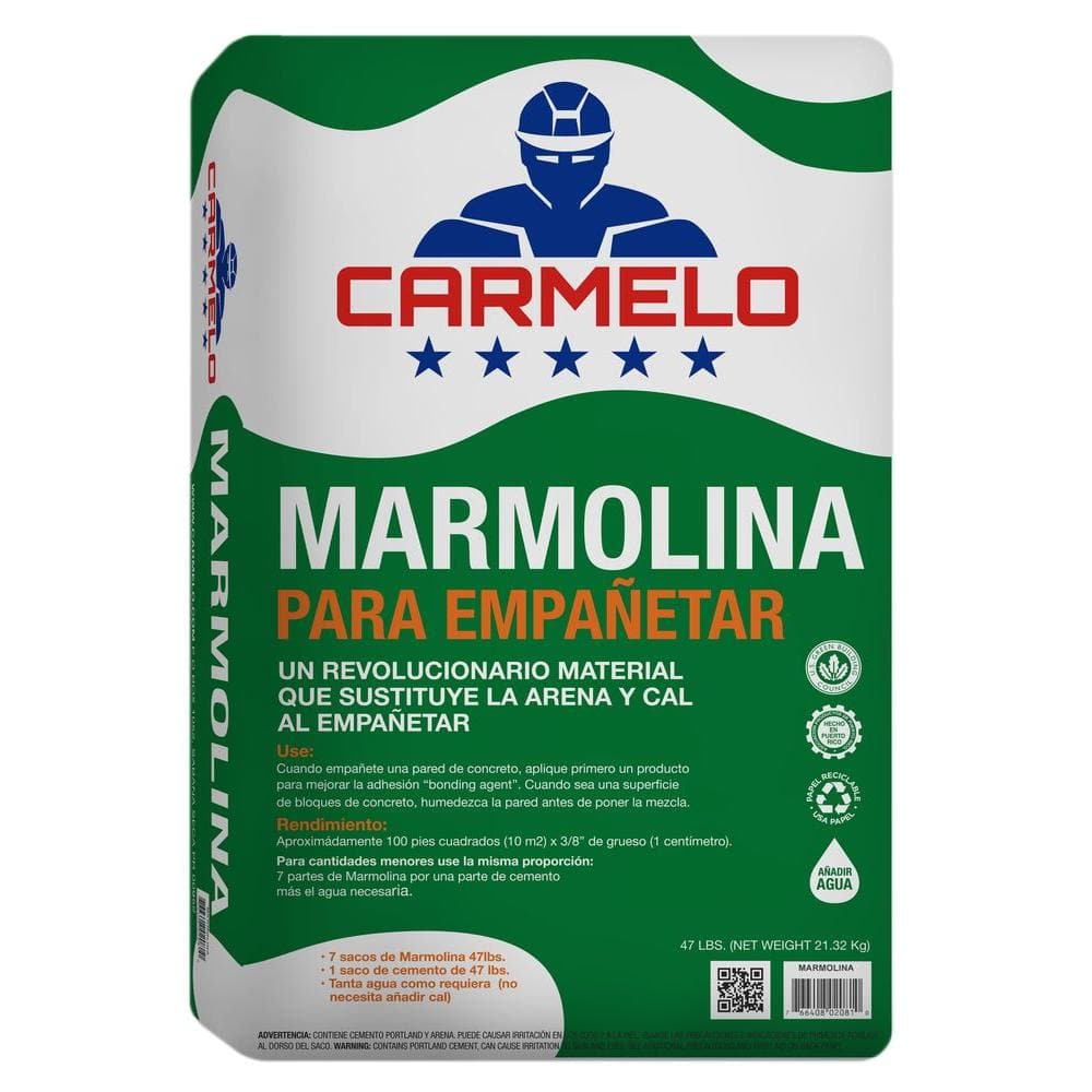 Carmelo 47 lb. Marmolina Mortar Mix 407-447 - The Home Depot