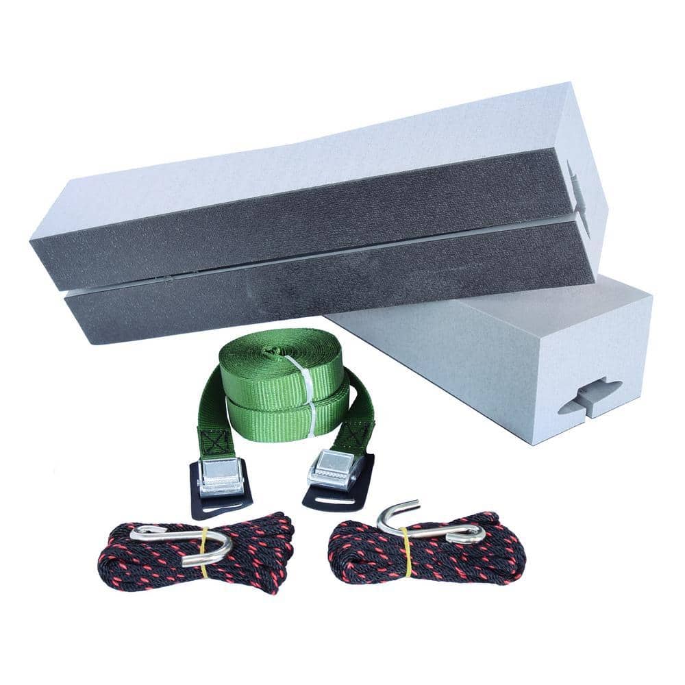 MALONE Standard Kayak Foam Block Kit 55 lbs. Capacity 14 in. Kayak ...