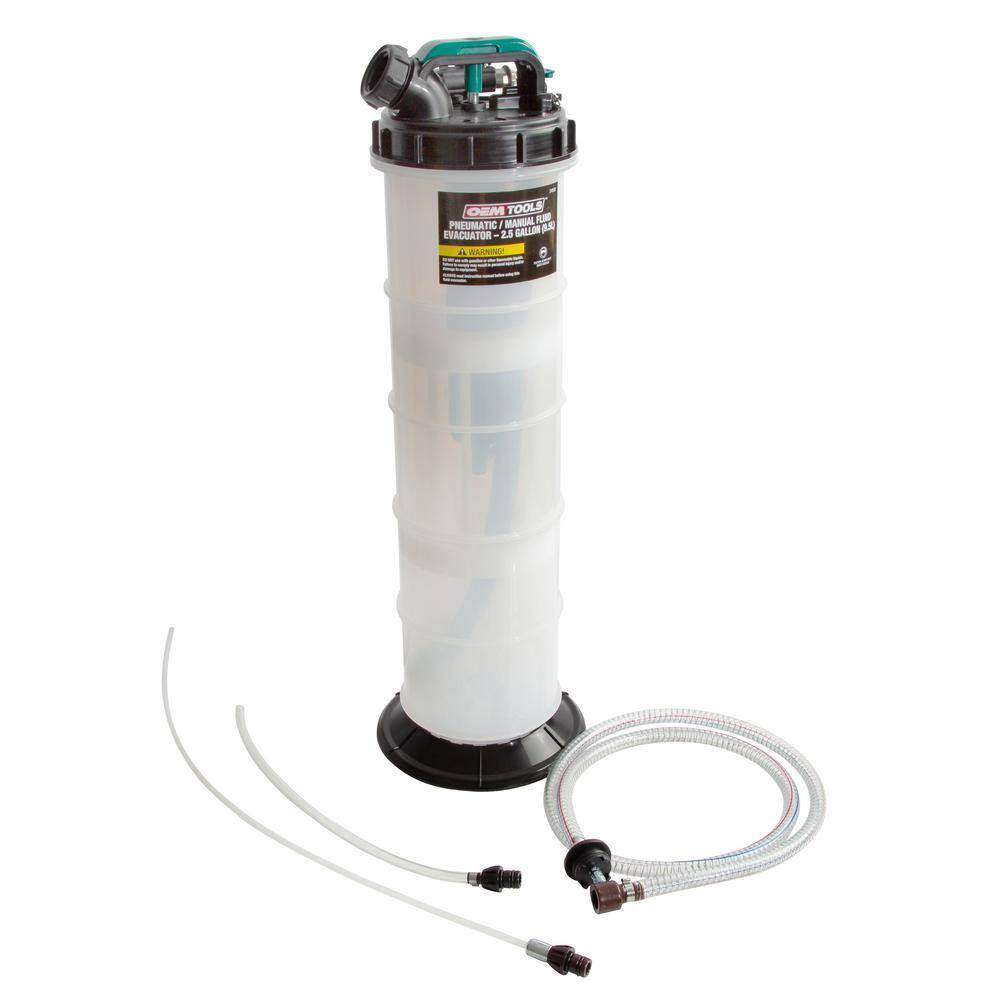 OEM 9.5 l Pneumatic Fluid Evacuator-24938 - The Home Depot