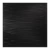 GENESIS 2 ft. x 2 ft. Drifts Lay In Vinyl Black Ceiling Tile (Case of ...