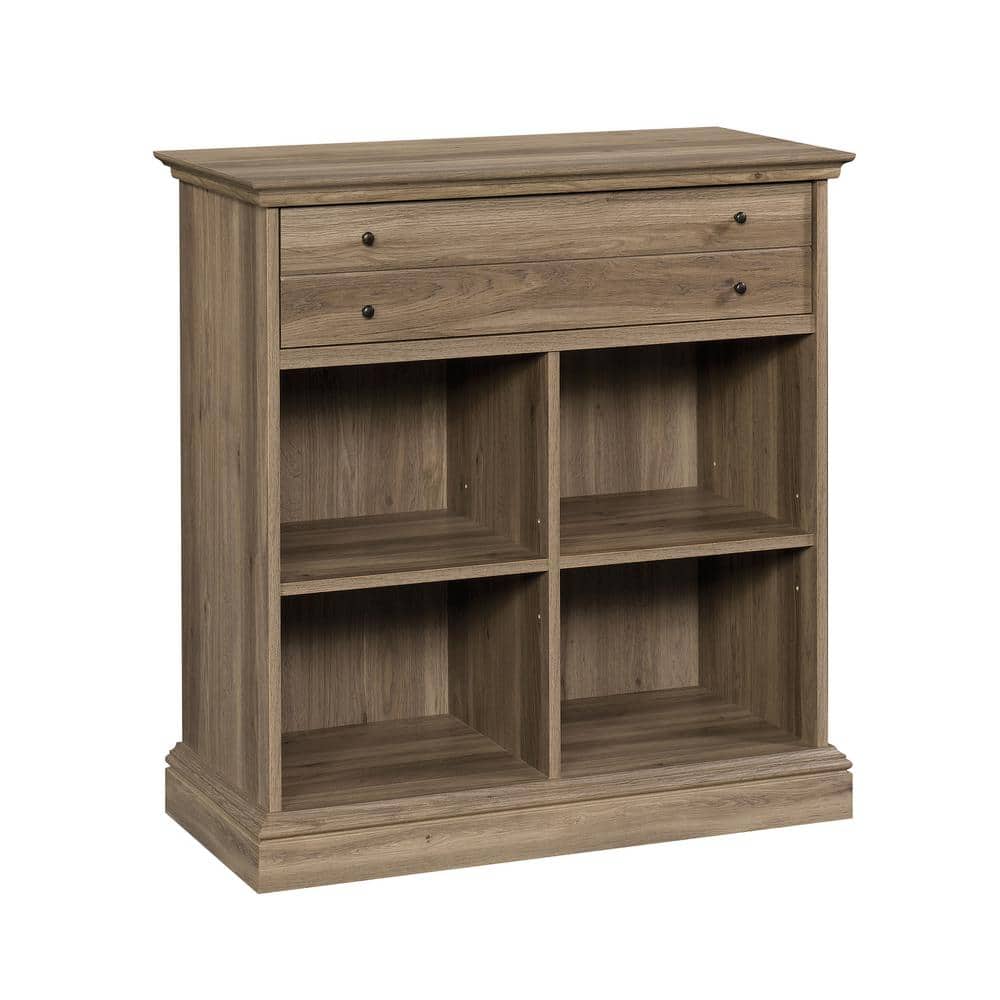 SAUDER Barrister Lane Salt Oak Entryway Storage with USB Ports 423977 ...