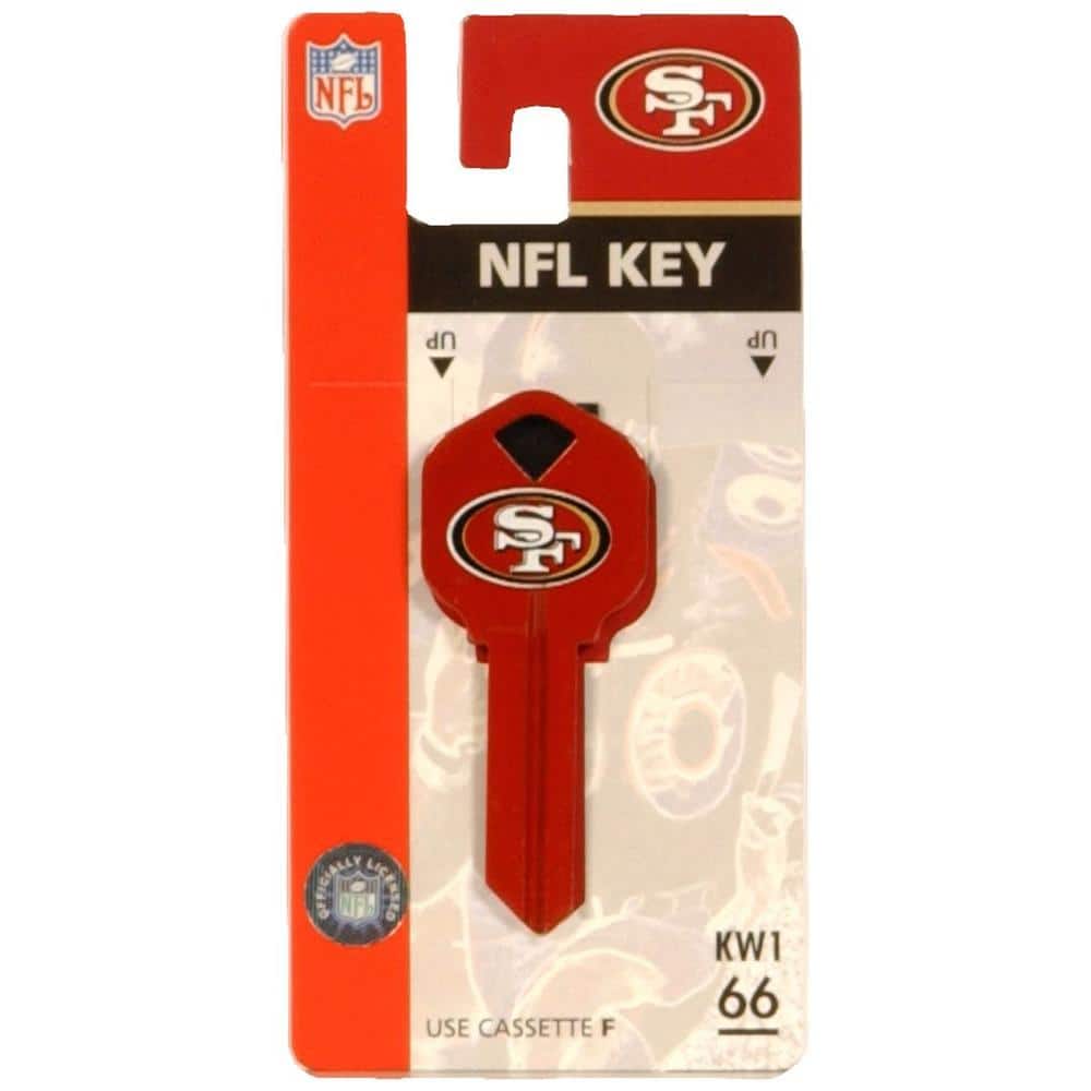 Hillman #66 NFL San Francisco 49ers Key Blank 89767 - The Home Depot