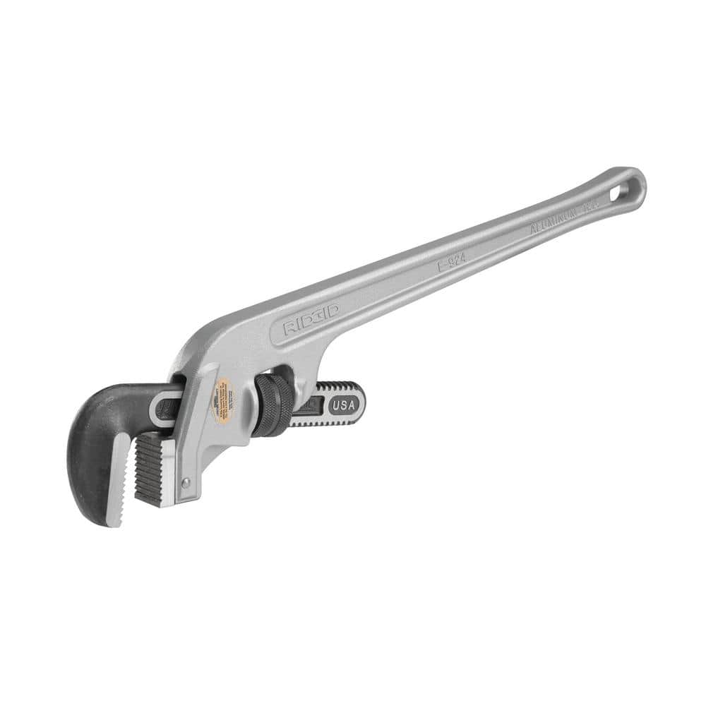 RIDGID Model E-924 24 in. End Aluminum Pipe Wrench 90127 - The Home Depot