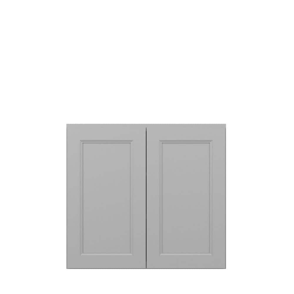 Kunal Kitchens Rockingham Recessed 33 in. W x 30 in. H x 12 in. D in Painted Stratus Plywood ...