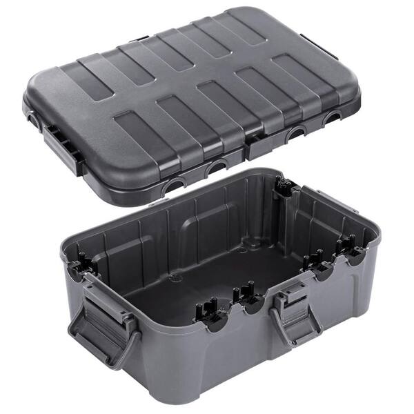 Yichuhaoxi PVC Plastic Junction Conduit Box 6 x 6 x 3 in. with Pre ...
