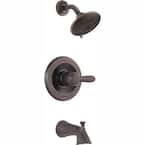 Delta Lahara 1-Handle Tub and Shower Faucet Trim Kit in Venetian Bronze ...