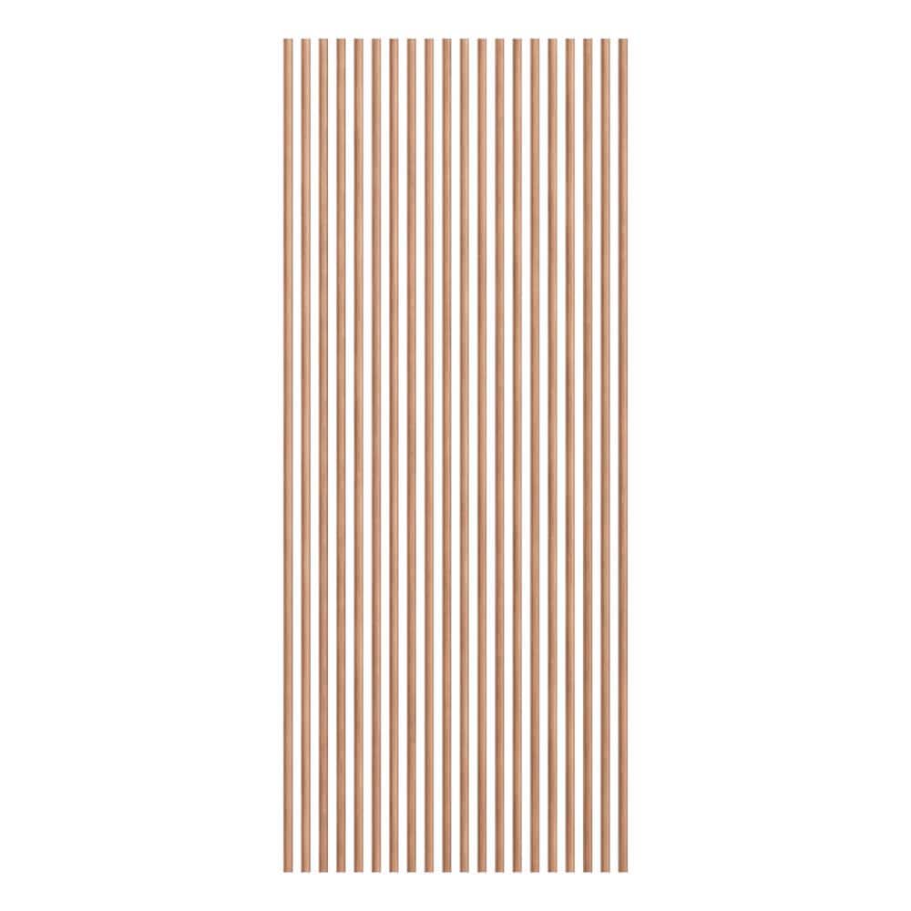 Ekena Millwork Heritage Premier Concave 94.5 in. H x 1 in. W Slatwall ...