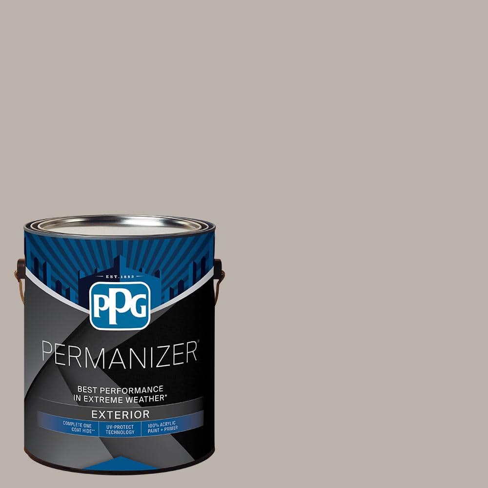 PERMANIZER 1 gal. PPG1018-3 City Street Satin Exterior Paint PPG1018 ... PERMANIZER 1 gal. PPG1018-3 City Street Satin Exterior Paint PPG1018 ...