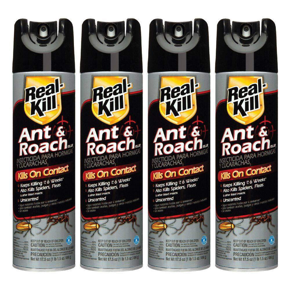 Reviews for Real-Kill 17.5 oz. Ant and Roach Insect Killer Aerosol ...
