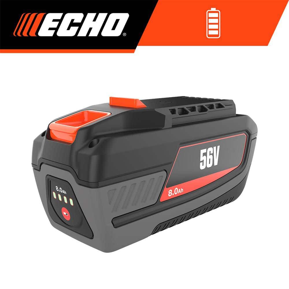 ECHO 56-Volt High-Capacity 8.0Ah Lithium-Ion Battery with eCM Battery ...