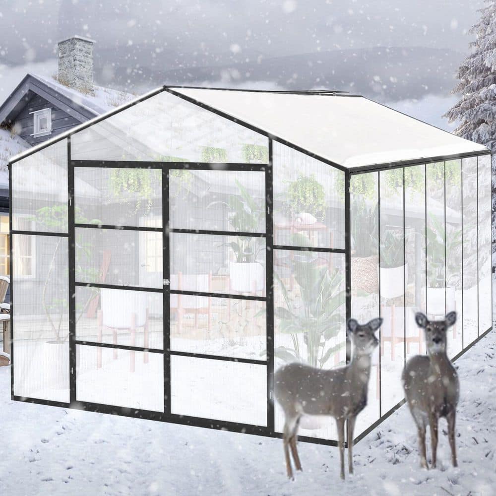 Have a question about LATTOY 10 ft. x 14 ft. Aluminum Frame Greenhouse ...