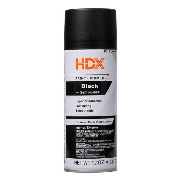 Semi-Gloss - Black - Paint - The Home Depot